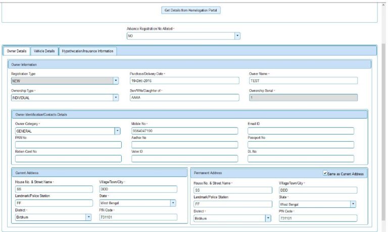 Online Payment of Motor Vehicle Taxes and Fees – Conditions – WBXPress